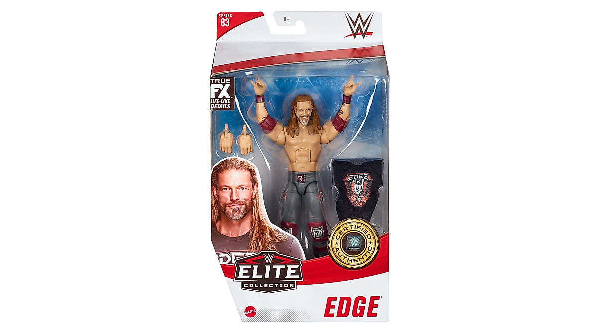 WWE Edge Elite Action Figure - Collectible 6-Inch Poseable Figure