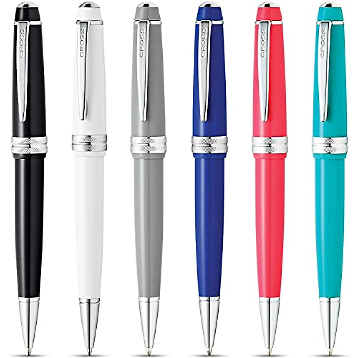 Cross Bailey Light Polished Resin Refillable Ballpoint Pen, Medium Ballpen, Includes Premium Gift Box - Black