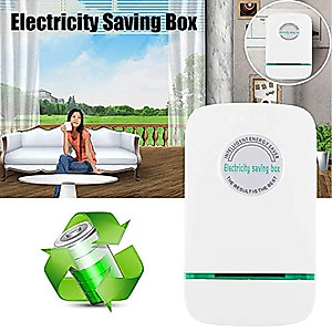 Duvik Power Saver,Energy Saver,Household Power Saver,Electricity Saving Box Household Office Market Device Electric Smart US Plug 90V-250V 30KW,White,4 Pack