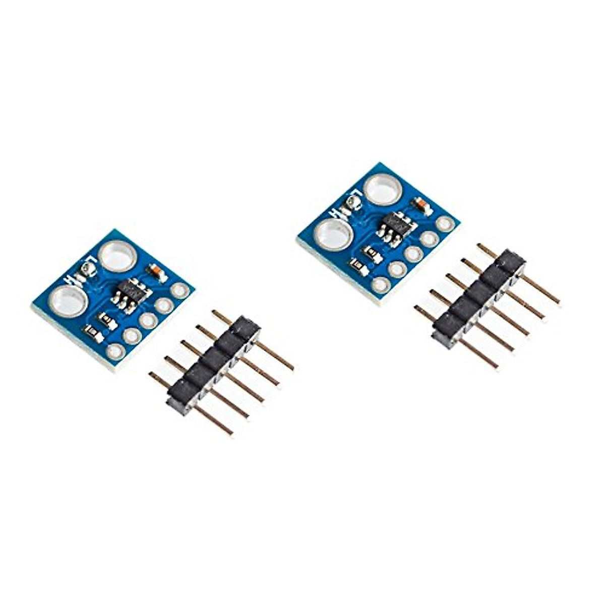 NOYITO MCP4725 Digital to Analog Conversion DAC Module IIC Interface Digital Analog Conversion 12-Bit 2.7V to 5.5V Power Supply (Pack of 2)