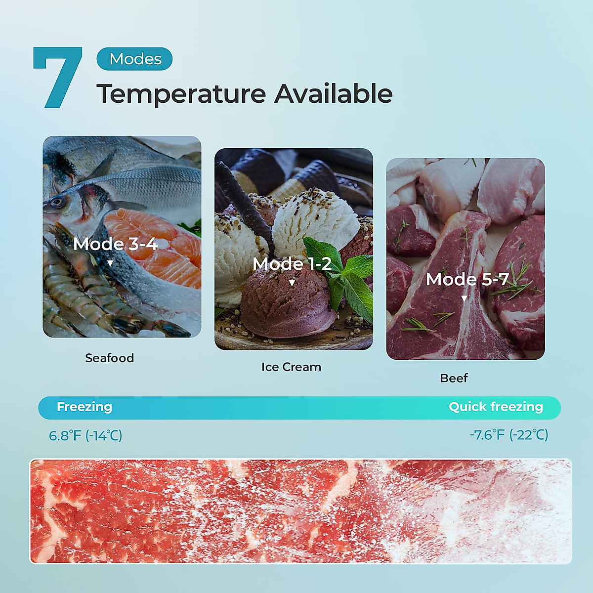 EUHOMY 1.1 Cubic Feet Mini Freezer, Countertop, Single Door Compact Upright Freezer with Reversible Door, Removable Shelves, Small freezer for Home/Dorms/Apartment/Office, New Black