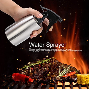 Plant Mister Spray Bottle Oil Sprayer Mister for Cooking Misting Bottle Plant Water Spray Bottle Refillable Oil Vinegar for Kitchen Air Fryer Salad Baking Grilling Frying