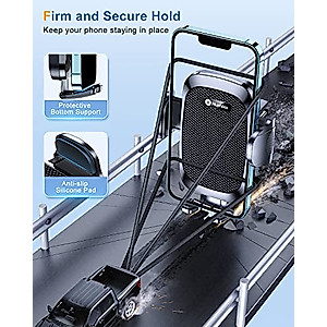 Humixx 【2022 Military-Grade Stability】 Phone Mount for Car Vent Universal Car Phone Holder Mount Hands-Free Cell Phone Holder Car Air Vent for iPhone 13 14 Plus Pro Max Samsung S22 Ultra ＆ All Phones