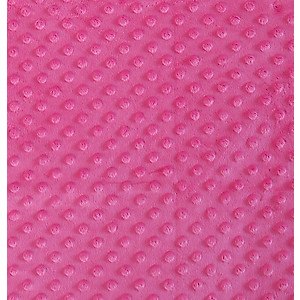 Baby Minky Velboa Carseat Canopy Carrier Cover (Safari/Hot Pink)