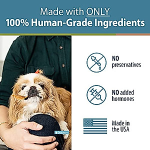 JustFoodForDogs Chicken Breast Fresh Dog Treats - 5 Oz - Whole Food Treat Snacks for Puppies & Adults - No Preservatives, No Hormones Added, Lean, High Protein, USA Made - BPA - Free Packaging