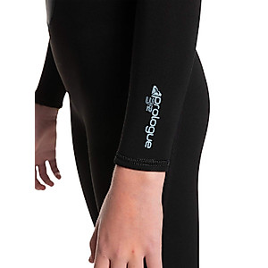 Roxy Girls 3/2 Prologue Back Zip Fullsuit (Black, 10G)