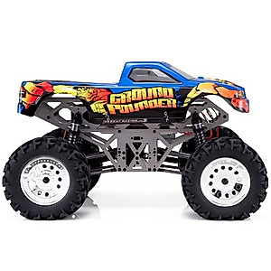 Redcat Racing Ground Pounder 1/10 Scale Electric Monster Truck with Ground Pounder Body