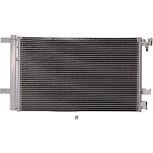 Kool Vue A/C Condenser Compatible with 2010 Buick Allure, Fits 2016-2018 Buick Cascada, Fits 2010-2016 Buick LaCrosse, Fits 2011-2017 Buick Regal With Receiver Drier GM3030285