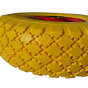 3.00-4 Flat Free Tire Hand Truck on Wheel 10 inch (3/4 Bearing)