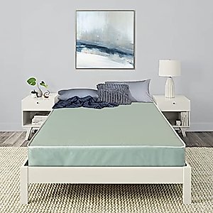 Treaton, 8-Inch Firm Double Sided Tight top Waterproof Vinyl Innerspring Mattress, Twin XL