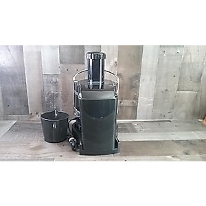 JACK LALANNE CL003AP 600 RPM Motor Power Juicer, Black