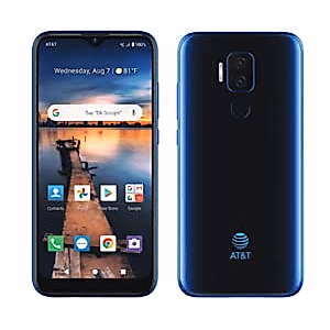 BLU Maestro Plus V350U Unlock GSM 6.2 in Display, 32GB Storage 3GB RAM Lunar Blue 4G LTE Phone (Renewed)
