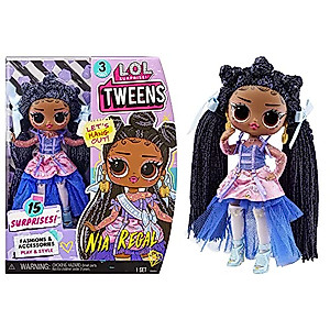 L.O.L. Surprise! Tweens Series 3 Nia Regal Fashion Doll with 15 Surprises Including Accessories for Play & Style, Holiday Toy Playset, Great Gift for Kids Girls Boys Ages 4 5 6+ Years Old