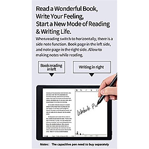 Meebook P10 Pro E-Reader,2022 New 10" E-Ink Tablet Paperwhite Reader with Adjustable Front Light,Cold/Warm Light,Android 11,3GB Ram+64GB,Dual Touch, Support Hand Writing,WiFi OTG