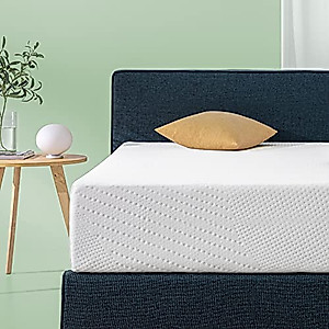 ZINUS Cooling Essential Memory Foam Mattress, Full, White