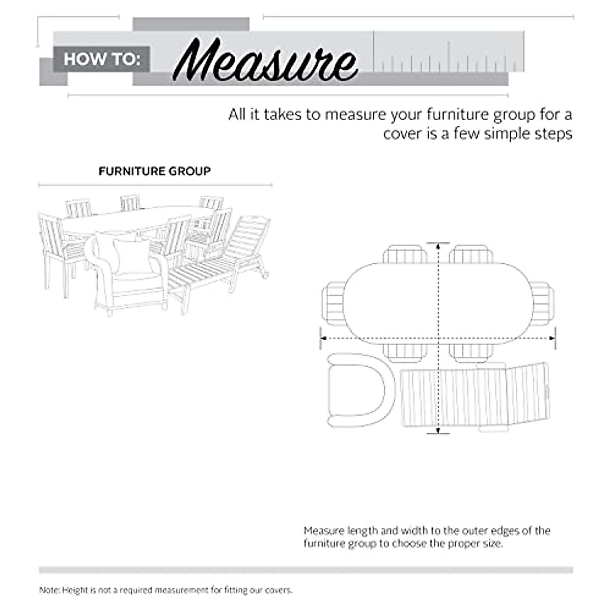 Classic Accessories Veranda Water-Resistant 128 Inch Round General Purpose Patio Furniture Cover, Patio Furniture Covers