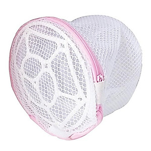 Laundry Bag, Staron Delicates Bra Wash Bags Laundry Bag Zipper Mesh Wash Bag for Hosiery, Underwear, Bra, Garment Lingerie Effective Protection Storage Organize Drying Machine Washing Bag (White)