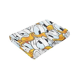 Funny Don.ald Duck Throw Blankets Fleece Blanket Super Soft Plush Throw Blanket 60"X50" Cozy Fuzzy Bed Blankets Microfiber Flannel Blankets for Couch, Bed, Sofa