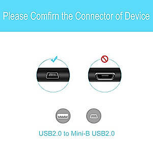 YEHUIM PS3 Charger Cable-2 Pack, 10FT PS3 Controller USB Charging Cord Charger for PS Move Playstation 3 Wireless Controller, TI84 Plus CE, Canon Digital Camera