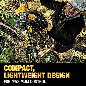 DEWALT 20V MAX* XR Chainsaw, 12-Inch, Tool Only (DCCS620B)