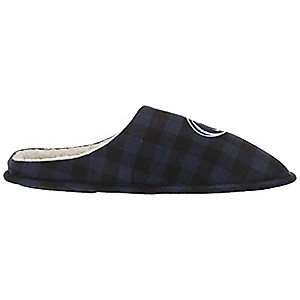 FOCO South Carolina Sherpa Lined Buffalo Check Memory Foam Slipper - Mens Large