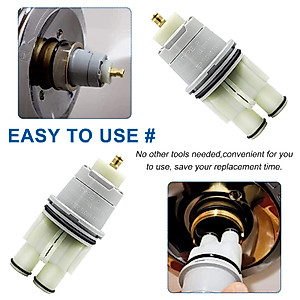 RP46074 Shower Valve Cartridge Assembly Compatible for Delta Shower and Tub 13/14 Series Faucet, Single-handle Delta Universal Valve Cartridge, Replacement for Delta Shower Cartridge.