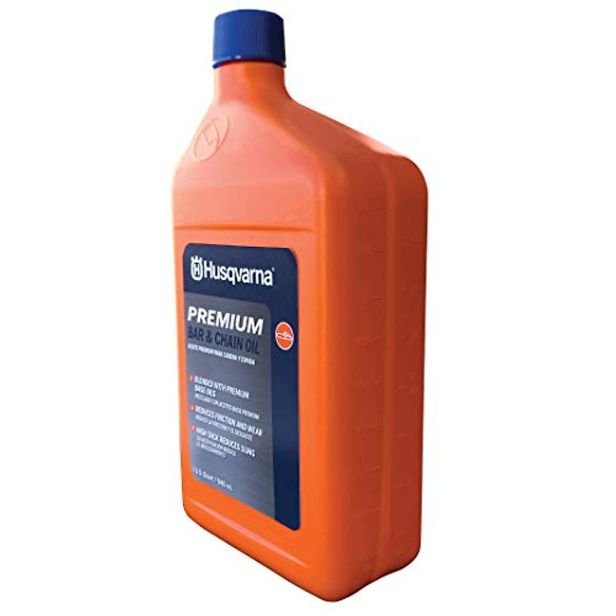 Husqvarna X-Guard Premium All Season Mineral Bar and Chain Oil, Chainsaw Oil for Superior Cutting Equipment Protection in All Conditions, 1 Quart Bottle