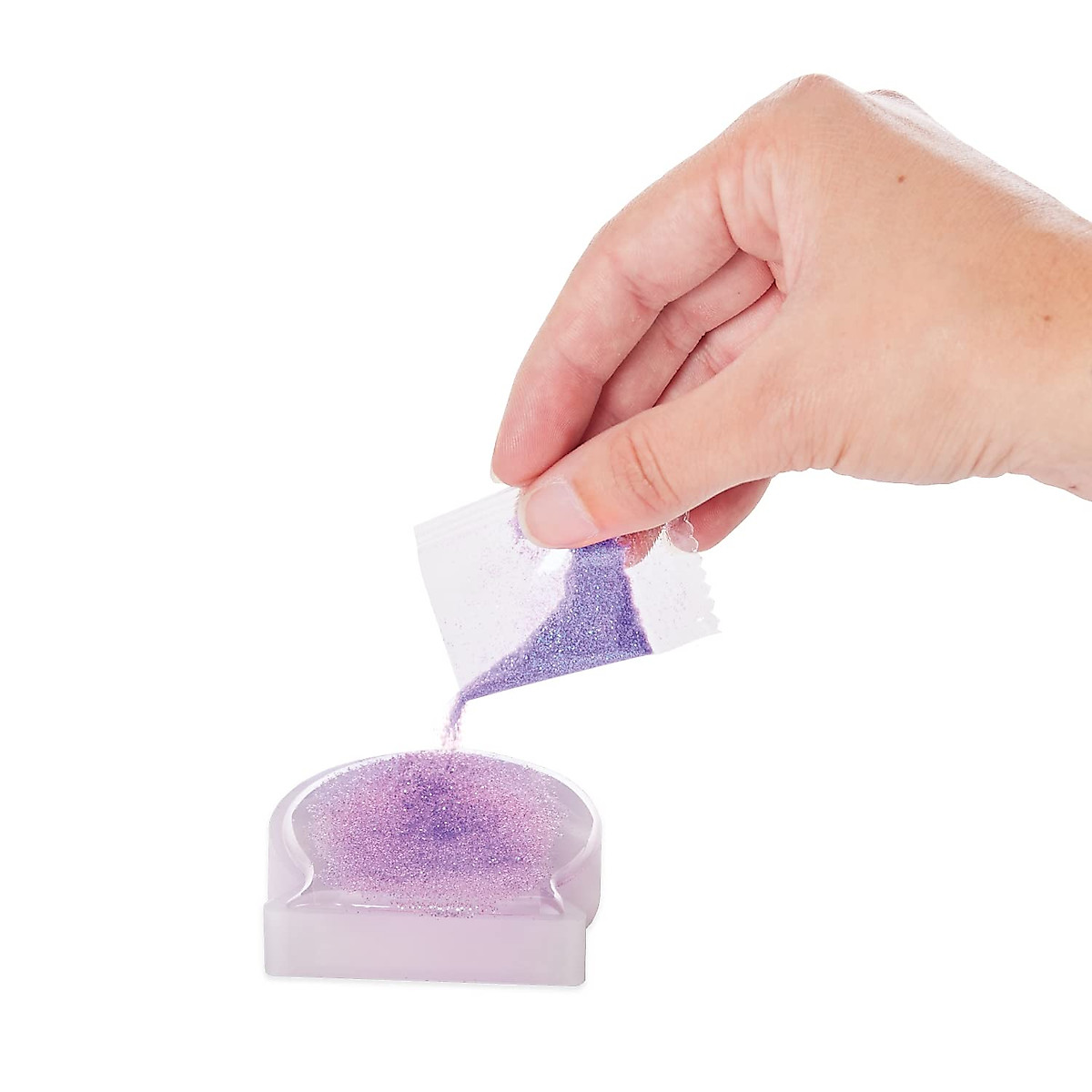 Creativity for Kids Resin Fidget Shakers - Create 3 Sensory Keychains, DIY Crafts for Kids Age 8-10+, Neon, 3" x 3"