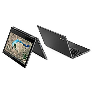 Lenovo IdeaPad 1 Student Laptop, 15.6-inch Display, AMD Dual-Core Processor, 4GB RAM, 512GB SSD, Windows 11 Pro, Wi-Fi 6, Webcam, Bluetooth, SD Card Reader, Grey