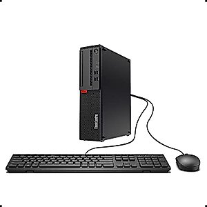 Lenovo ThinkCentre M910S SFF Desktop Computer with Intel Core i5-6500 up to 3.6GHz, (8GB RAM, 512GB SSD), WiFi, Bluetooth, Keyboard and Mouse, Windows 10 Pro (Renewed)