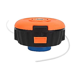 Trimmer Head, Universal Nylon Grass Trimmer Head Replacement Garden Strimmer Lawn Mover Accessory for Pruning and Trimming Grass, Blue