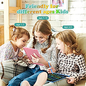 Fuleda LCD Writing Tablet for Kids, 3 Pack 8.5Inch Colorful Doodle Board Drawing Tablet Toddler Boy Girl Toys, Educational Kids Toys Birthday Christmas Gifts for 2 3 4 5 6 7 8 Year Old Boys Girls