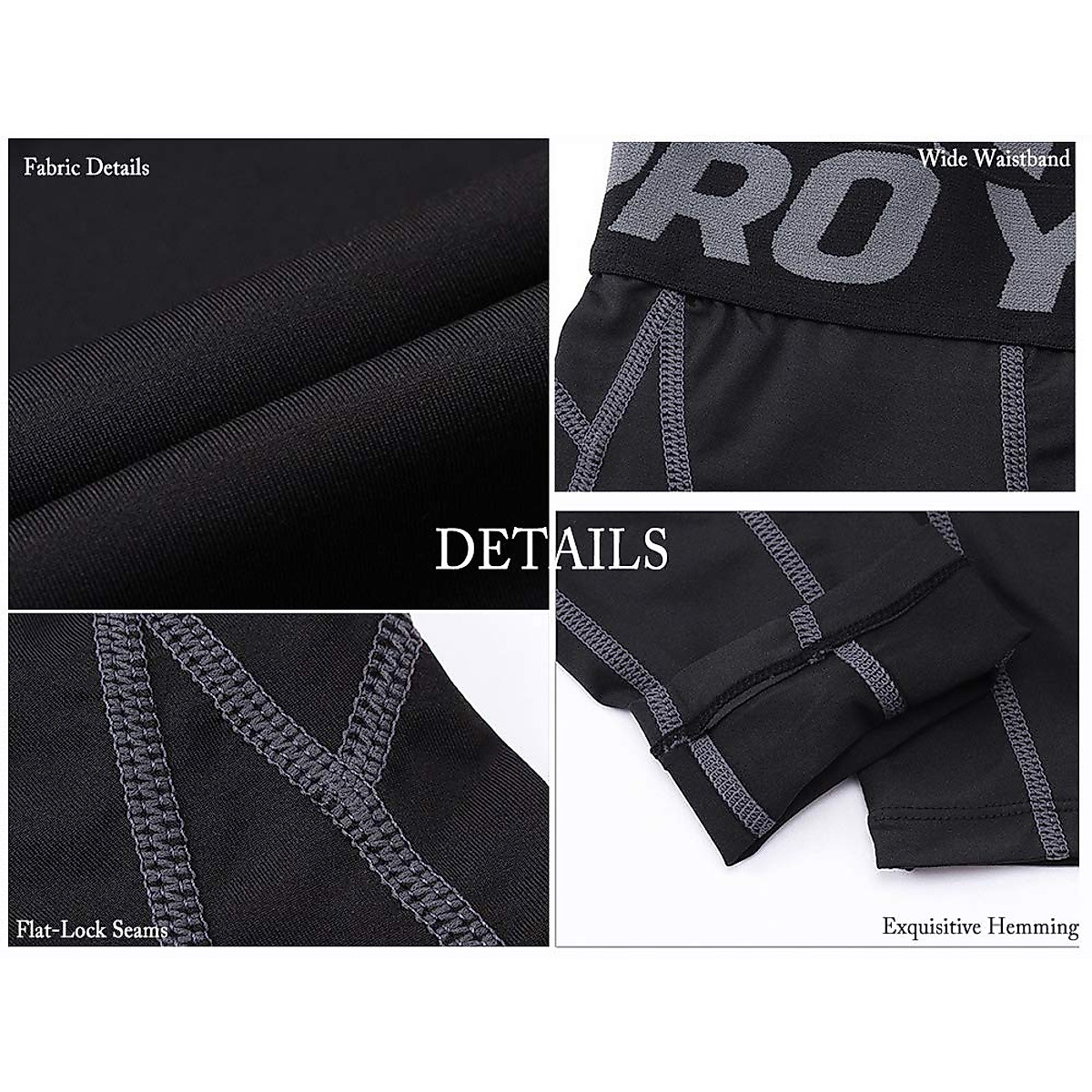 Minghe Mens Thermal Underwear Base Layer Men Cold Weather Gear Thermal Shirt and Pants Sports Long Johns Set, Black Black Line, Medium