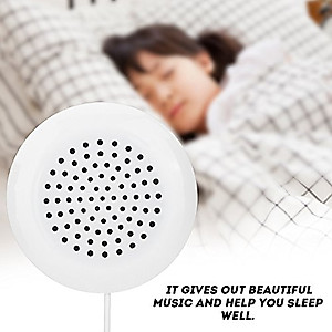 Mini Stereo Speaker,New DIY Pillow Speaker 3.5mm Mini Stereo Speaker,True HD and Unique Soft Sound Portable Speaker,Portable Plug in Speaker with 3.5mm Aux Audio Input,for MP3 Phone Portable CD