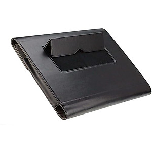 Broonel Black Leather Folio Case - Compatible with ASUS Chromebook C204 11.6" / ASUS Chromebook Flip C214 11.6"
