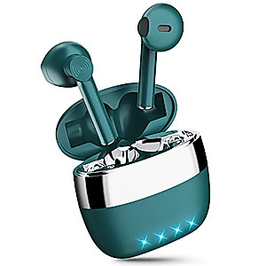 Wireless Earbuds, Bluetooth 5.3 Ear Buds Touch Control with in-Ear Built-in Microphone Deed Bass Headphones,Premium Stereo Earphones IPX6 Waterproof Headset for Sport