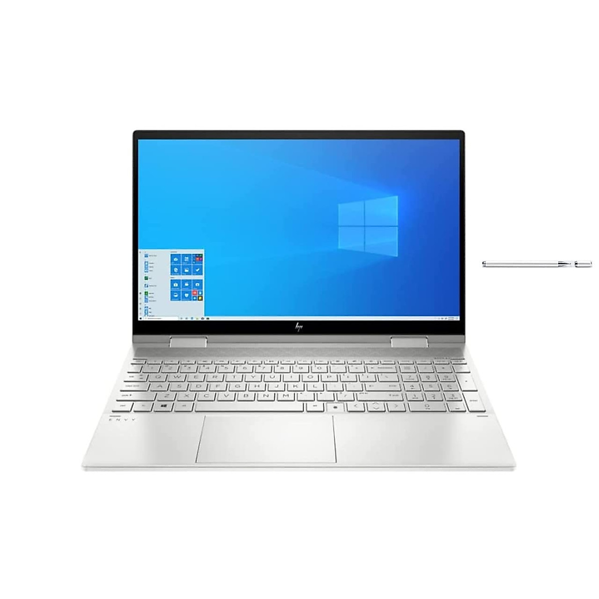 HP Envy X360 2-in-1 15.6" FHD IPS Touch-Screen Laptop | 11th Generation Intel Core i5-1135G7 | 32GB DDR4 RAM | 512GB SSD | Backlit Keyboard | Fingerprint | Windows 11 | with Stylus Pen Bundle
