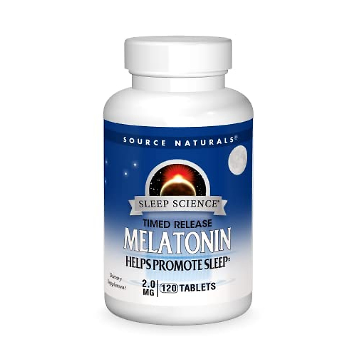 Source Naturals Time Released Melatonin 2 mg - 120 Time Release Tablets
