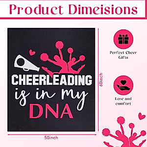 Buryeah 12 Pcs Beach Towel Bulk 60" x 50" Bath Towels for Sport Absorbent Quick Dry Cotton Summer Swim Towe for Cheerleaders Team Teens Kids Travel Towel (Black White Pink,Cheerleader)