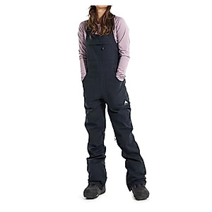 Burton Womens Avalon Bib Pant, True Black New, Large