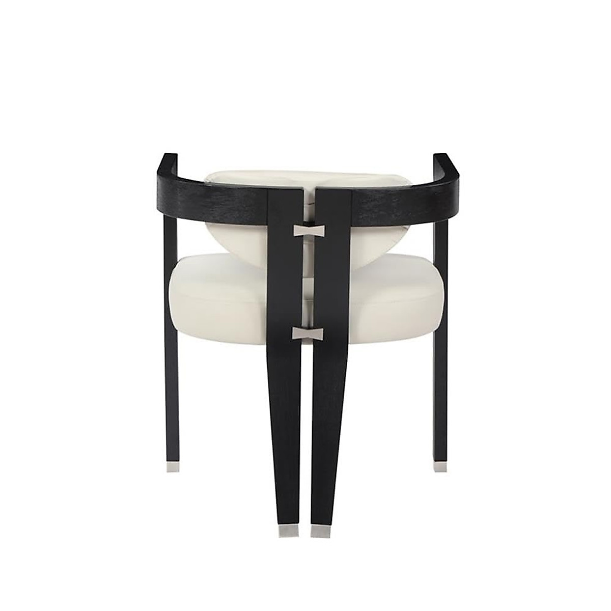 Best Master Furniture Ravenna Black Wood Dining Chair