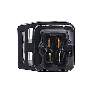 SuLyLa 0450533 Starter & Relay Compatible with Polaris Sportsman 90 2001-2006/ Predator 90 /Scrambler 90 90X for E-TON TXL 90 AXL DXL NXL 0451692 650611 18643 18644 57-2732 410-54058 SMU0273 SMU0284