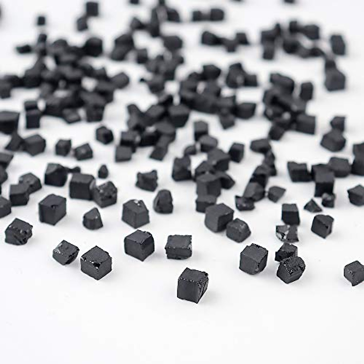 OdrillionGems 30carats Raw Black Spinel Stones, Natural Rough Gemstones and Crystals, DIY Handcraft, Jewelry Making, Healing Crystals, Loose Stones Wholesale Bulk Lot