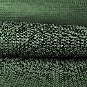 Easy Gardener 74020PS, Sun Screen Fabric, Reduce Temperature, Provide Shade, 6’ X 20’. Teal Green