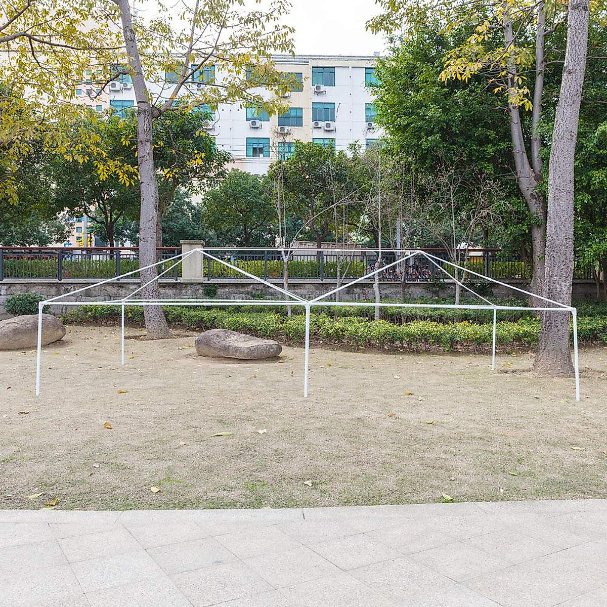 OxiQmart 10x20' Outdoor Canopy Party Wedding Tent Gazebo Pavilion w/4 Side Wall-2 Doors