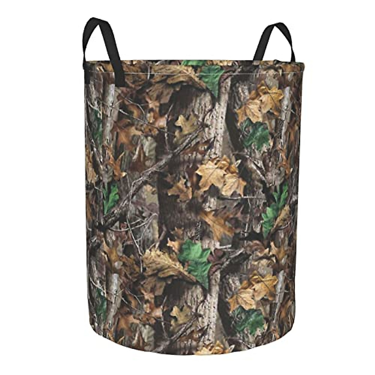 Cold Tree Camouflage Circular Laundry Hamper Print Hamper Freestanding Laundry Basket Collapsible Laundry Hamper 2 Sizes S/M