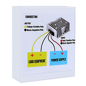 Golf Cart 120W 48V 36V to 12V 10A Converter Voltage Regulator Golf Cart Voltage Converter Reducer Transformer Waterproof