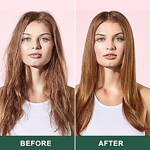 PAHETAWA Diffuser Blow Dryer, 1800W Powerful Travel Hair Dryer for Hotel, Ionic Portable Compact Hair Dryer, No Heat Damage, Lightweight, Low Noise for Curly Hair, Women, Men (Green)