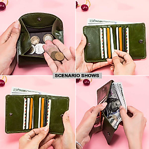 Contacts Men's Coin Pouch, Green1, One Size