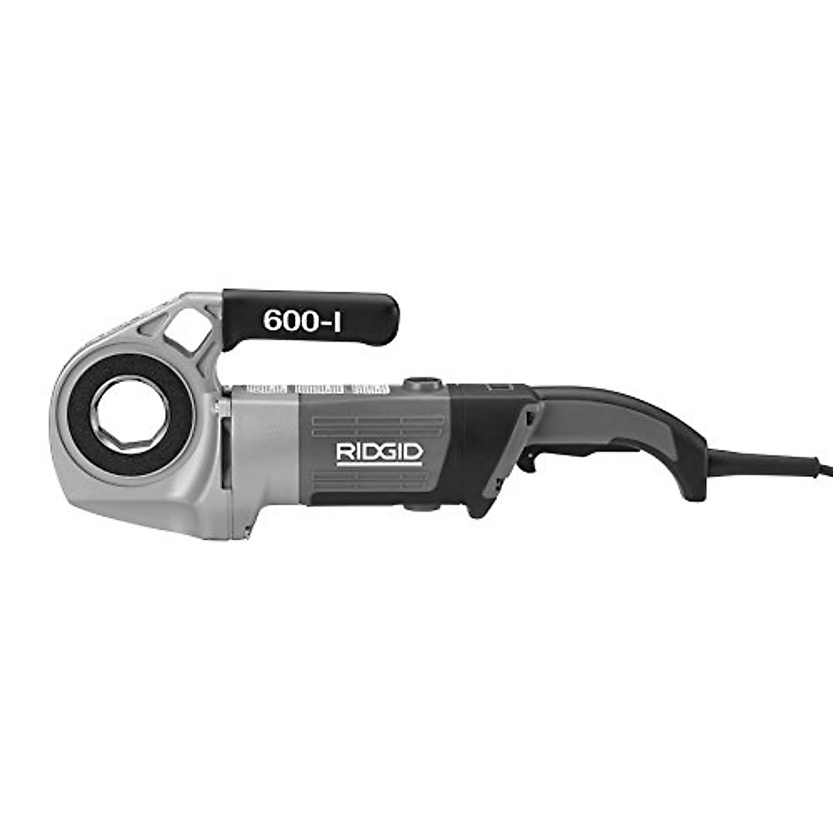 RIDGID 44918 Model 600-I Hand-Held Power Drive Kit, Pipe Threading Machine and 1/2-Inch to 1-1/4-Inch 11-R NPT Pipe Threading Die Heads with Carrying Case for Threading Pipe